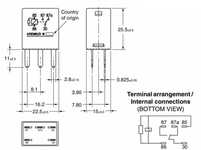 12077866 13500128 12193602 15328865 Multi Use 5 Terminals Electrical ...