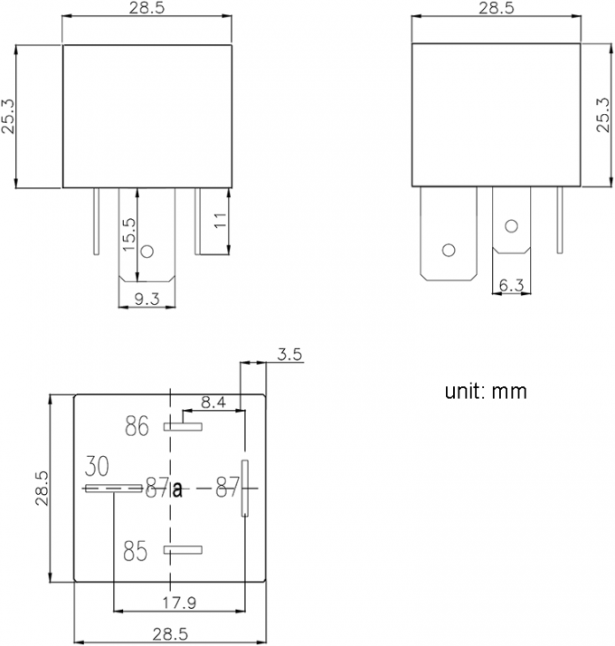 Best Performance Superior Auto Electrical Relays 12V 6 Pins 321955531A ...
