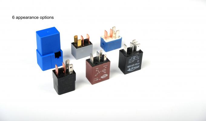 Gray Auto Electrical Relays , 5 Pin Universal 12 Volt Relay For ...