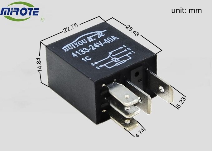 Gray Auto Electrical Relays , 5 Pin Universal 12 Volt Relay For ...