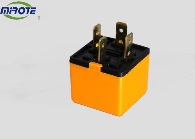 225296 12V 40A Waterproof 4Pin Automotive Relay Orange Cover For Car ...