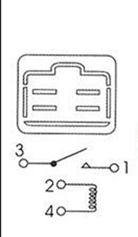 30a 40a 24v 12 Volt Car Electrical Relay 4 Pins For Horn Air ...