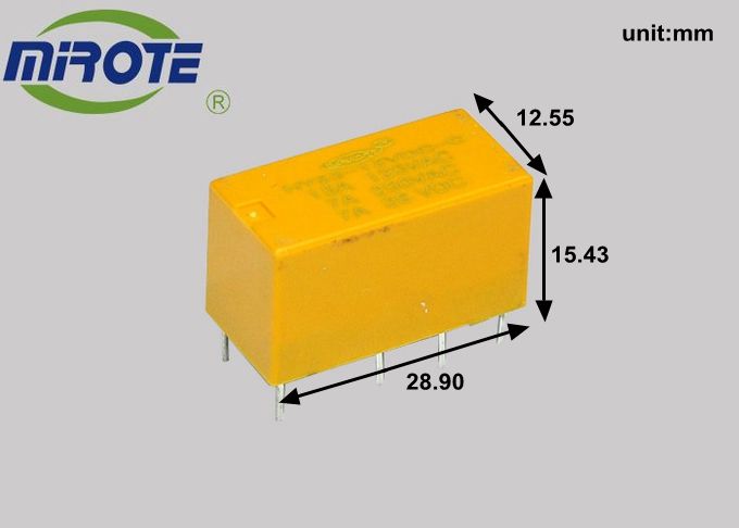 Awaterproof Coiled Wires 5 Amp Miniature Auto Electrical Relays , 12 ...