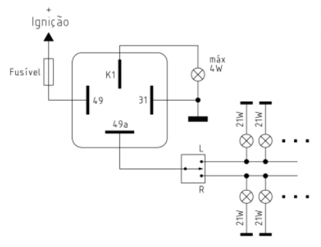 Heavy Duty Flasher Relay For Trucks And Buses 4P 720W