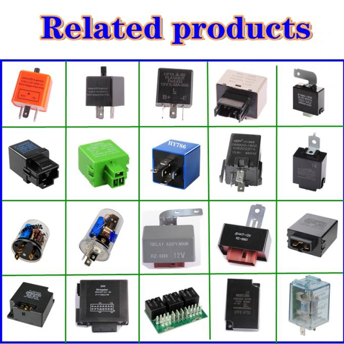 KKY0167740 Mini Transparent Fan Relay For Kia Pride Car 12V 30A