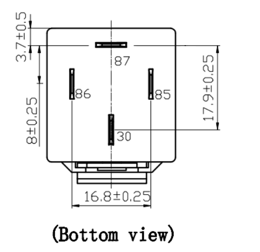 4 Pins Heavy Duty Relay Jd1912 12v 40a Waterproof Automotive Relay