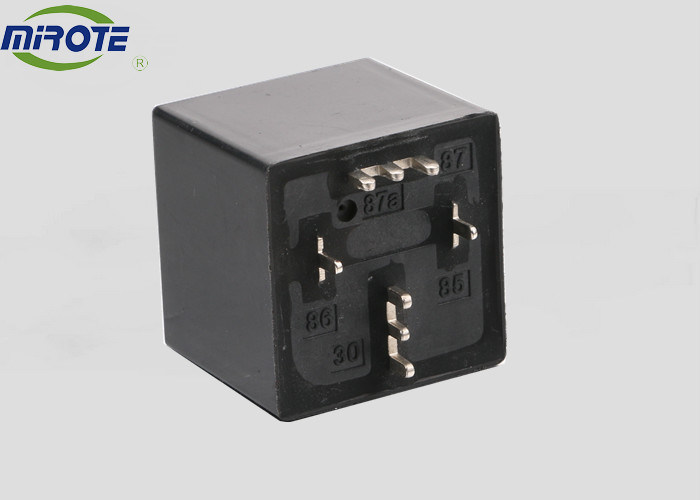 Small Black Micro PCB Type 4 Pole Relay 12v Miniature Power Auto Truck