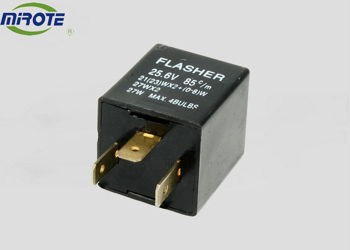 Black 3 Ways 27 Watt Electronic Led Flasher , Led Signal Light Flasher ...