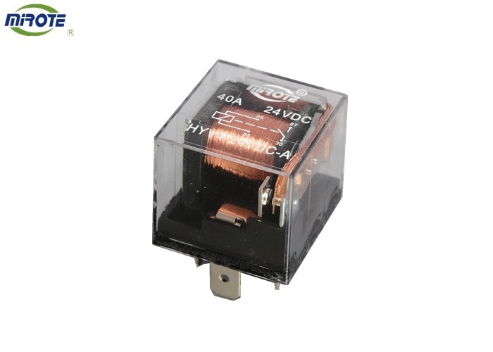 Transparent Cover 4 Pins 40 Amp Waterproof Relay 12V/24V With Extra ...