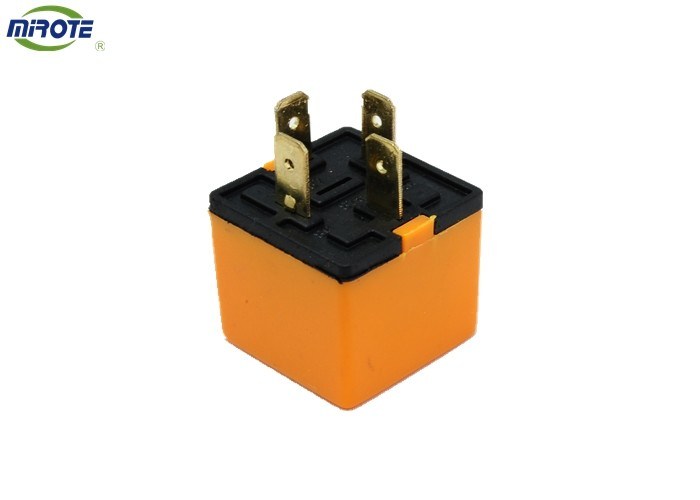 225296 12V 40A Waterproof 4Pin Automotive Relay Orange Cover For Car ...