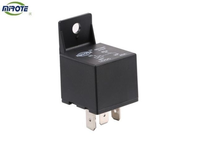 Non Waterproof 12 Volt 40 Amp Relay 4 Pin With Backrest For Universal ...