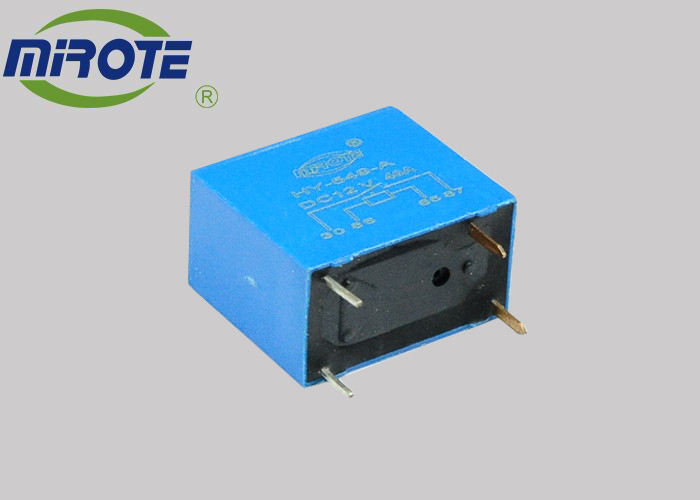 Generic 12Volt 4 Pin Automotive PCB MINI Relay 15A Blue Cover
