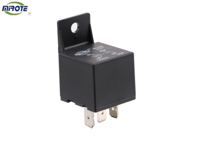 Non Waterproof 12 Volt 40 Amp Relay 4 Pin With Backrest For Universal ...